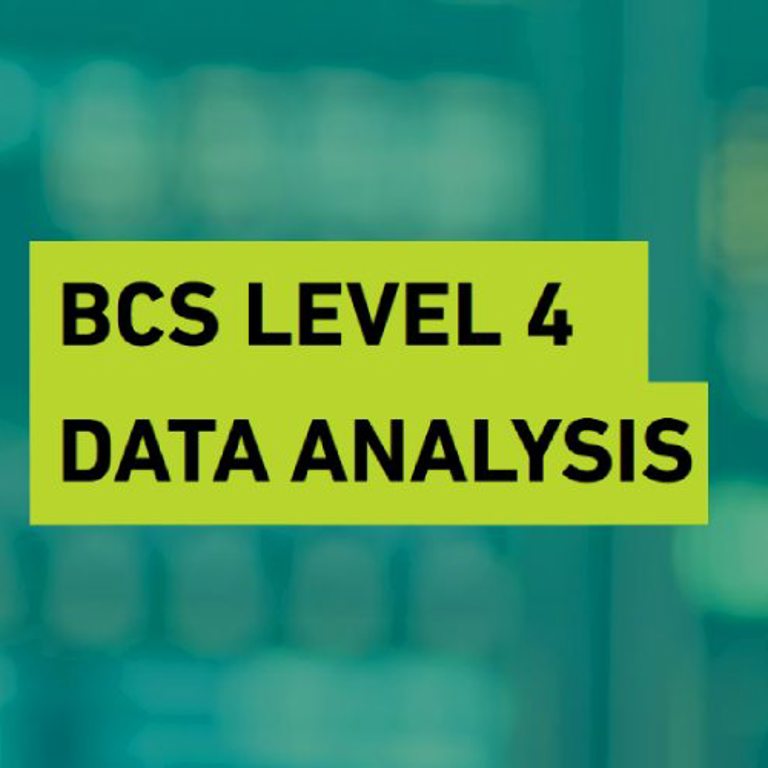 Course spotlight — BCS Level 4 in Data Analysis Tools Course spotlight — BCS Level 4 in Data Analysis Tools
