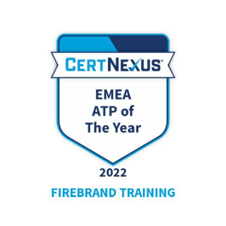 Firebrand wins CertNexus’ EMEA Authorized Training Partner of the Year 2022