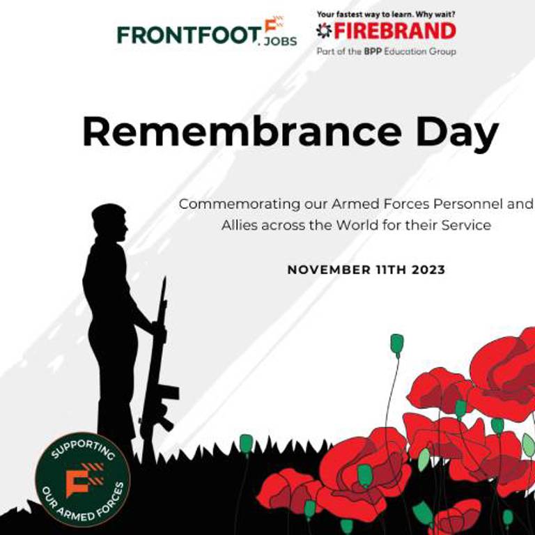 Remembrance Day — Supporting the Armed Forces at Firebrand Training